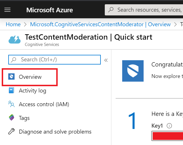 How To Register With Azure Text Moderation Services Brad Irby